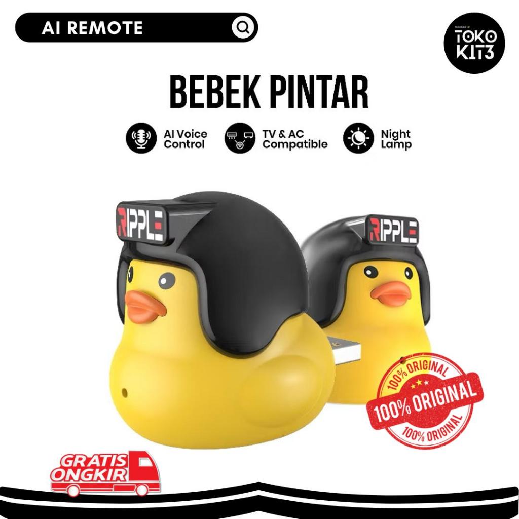 Jual Ready STOK Ripple AI Smart Remote BEBEK PINTAR AC TV & Lampu Malam ...
