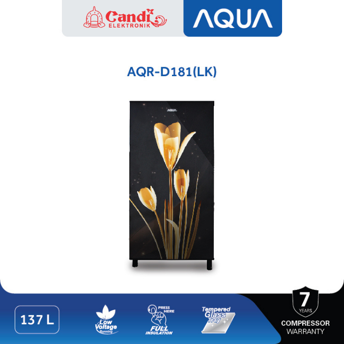 Jual AQUA Kulkas 1 Pintu Model Bunga 150 L AQR-D181-LK | Shopee Indonesia