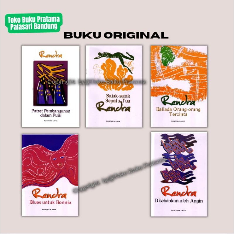 Jual Buku Seri Sajak/Puisi WS.Rendra - ORI | Shopee Indonesia
