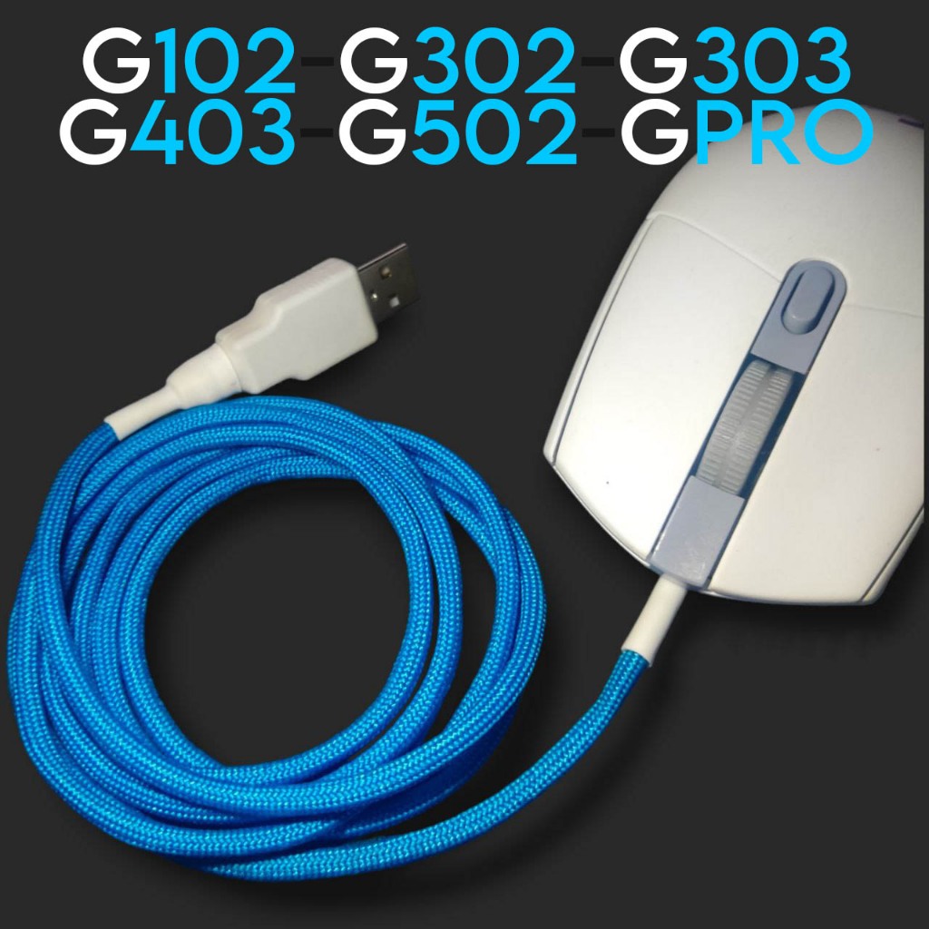Jual Kabel Mouse Logitech g102 g103 g203 g302 g300 g303s g402 g502 g ...