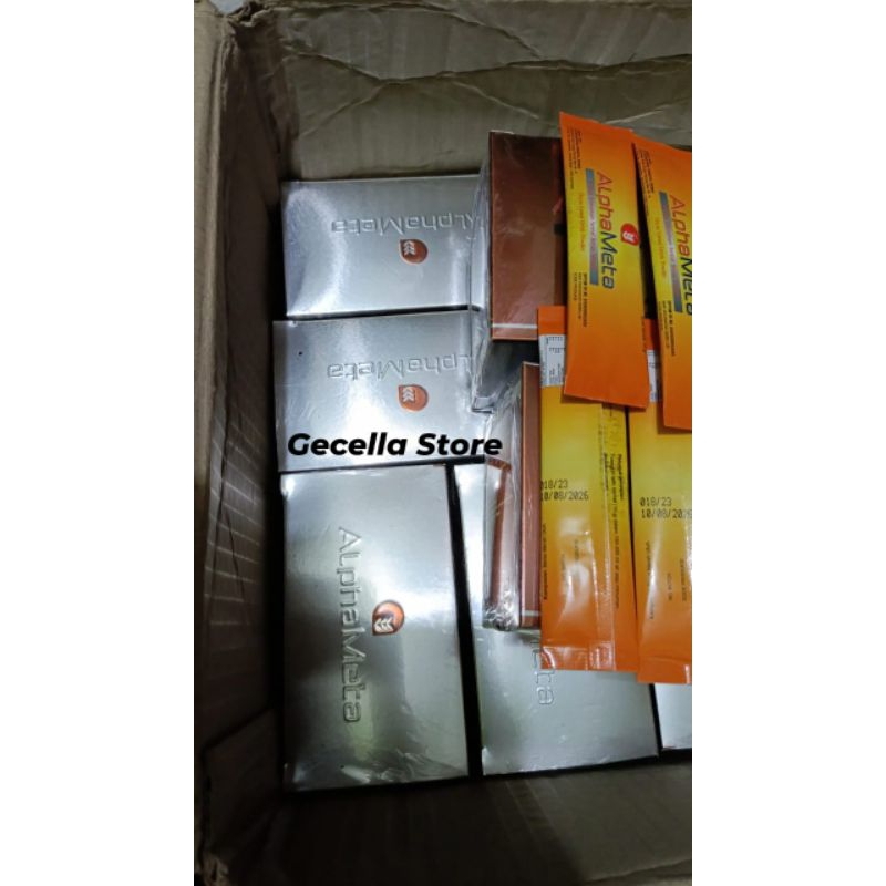 Jual Alpha Meta Sachet Original BPOM 1 Box Isi 25 Sachet Makanan Sel ...