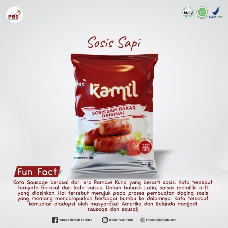 Jual kamil sosis jumbo 500g dan 1kg | Shopee Indonesia