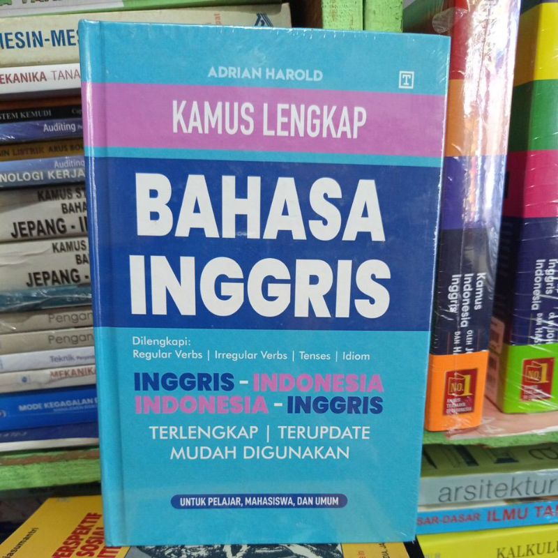 Jual original kamus lengkap bahasa Inggris inggris-indonesia indonesia ...