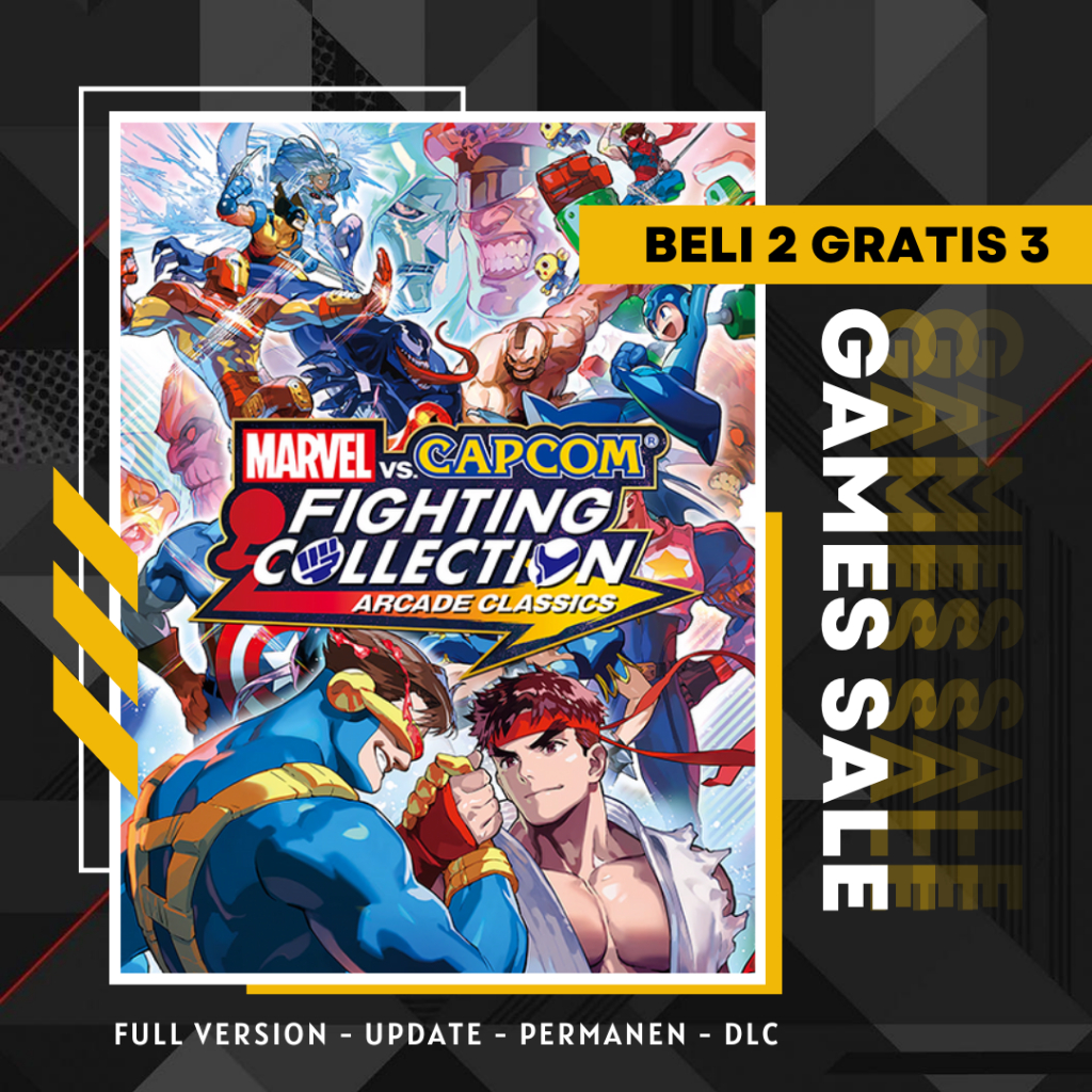 Jual MARVEL VS CAPCOM FIGHTING COLLECTION ARCADE CLASSICS - GAME PC ...