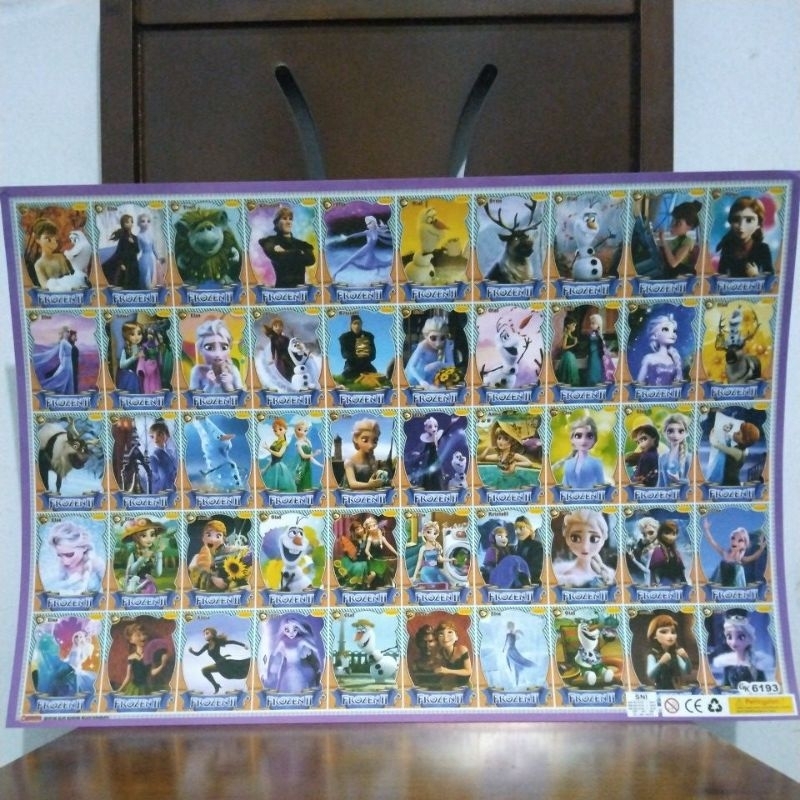 Jual Poster Mainan Anak Karakter Frozen | Shopee Indonesia