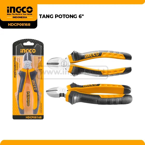 Jual TANG POTONG 6'' HDCP08168 INGCO | Shopee Indonesia