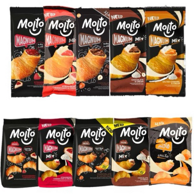 Jual [ADA GROSIR] Molto Magnum roti croissant khas Mesir - roti molto ...