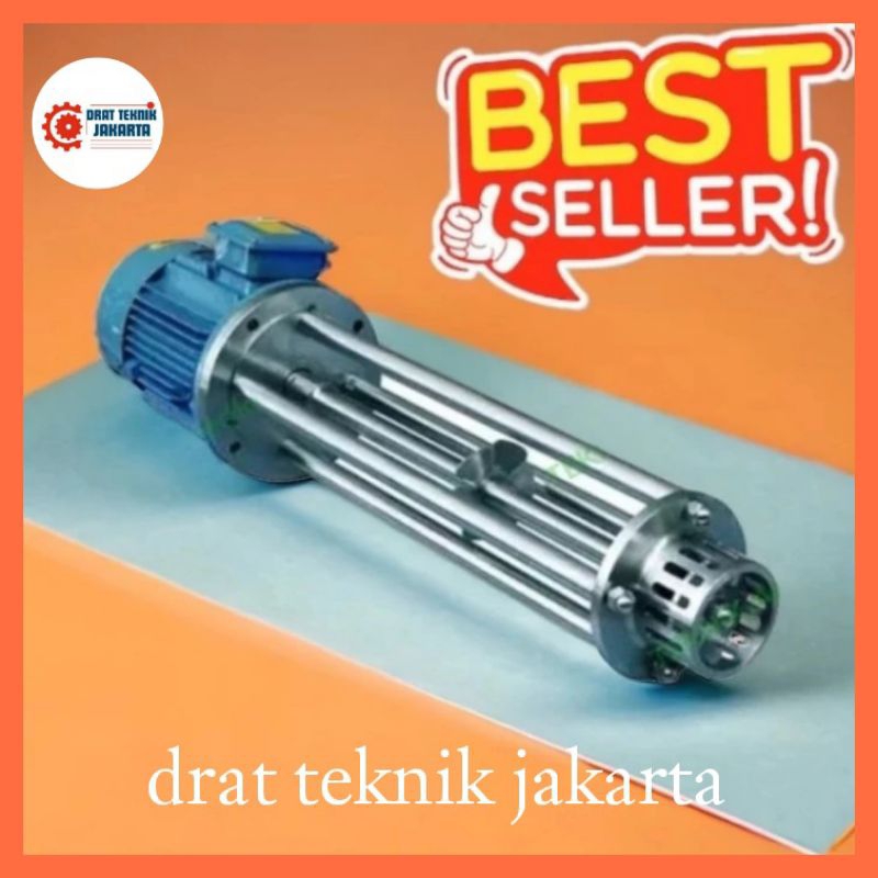Jual agitator mixer 0,75kw 1hp 3phase with Gear box homogenizer ...