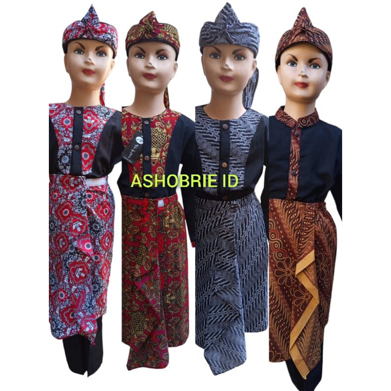 Jual Kain dodot anak TK, SD/kain sembong samin pinggang karet plus ...