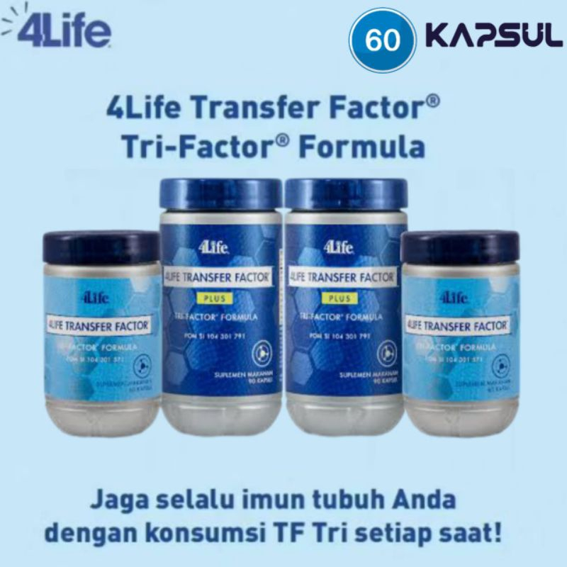 Jual 4LIFE TRI FACTOR PLUS FORMULA ISI 90 KAPSUL ASLI ORIGINAL IMPORT ...