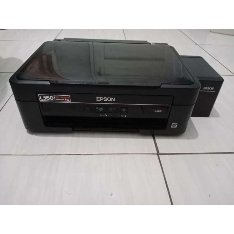 Jual Printer EPSON L360 2 mode bisa fotocopy berwarna bagus kondisi ...