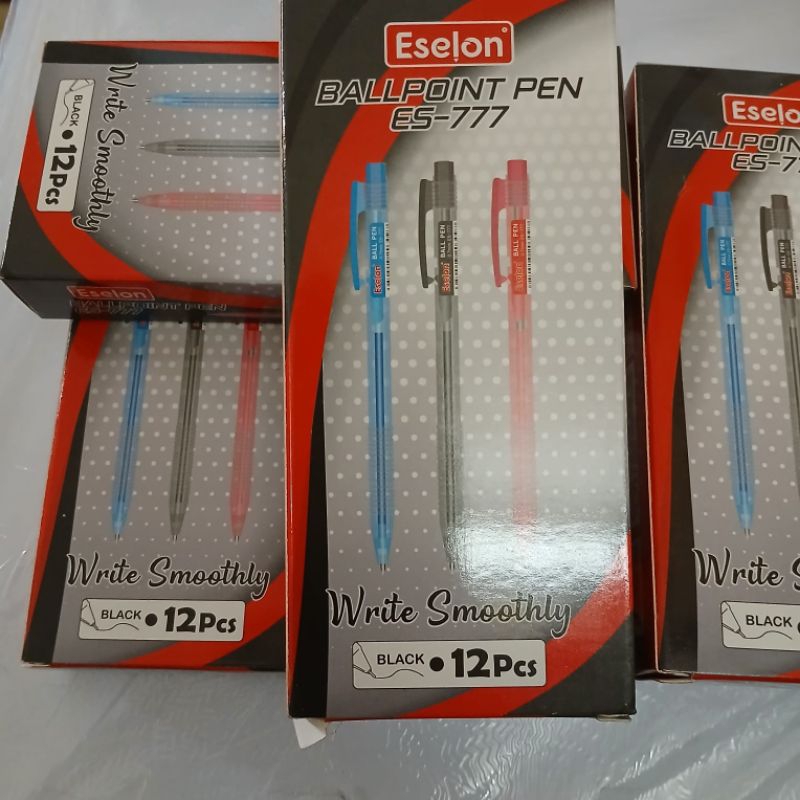 Jual Eselon pen isi 12 warna black | Shopee Indonesia