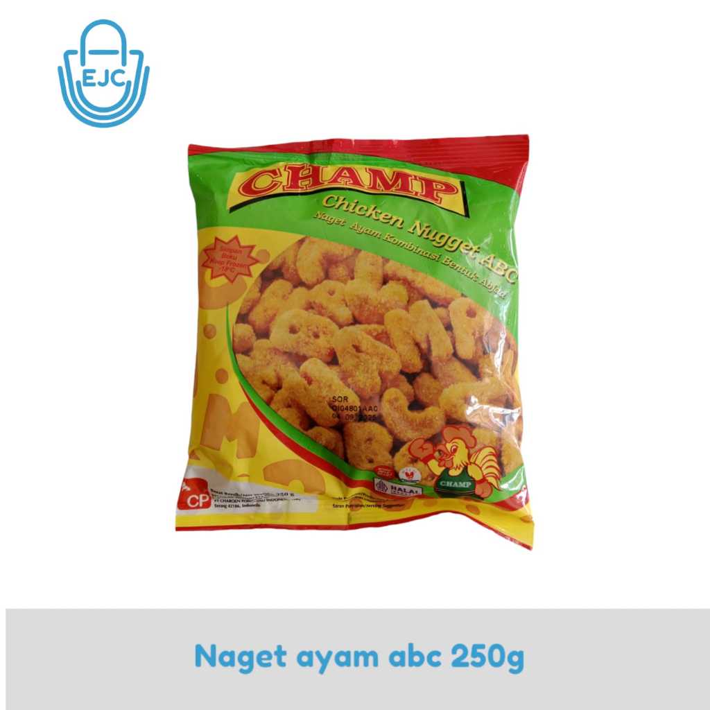 Jual CHICKEN NUGGET AYAM ABC CHAMP 250GR | Shopee Indonesia