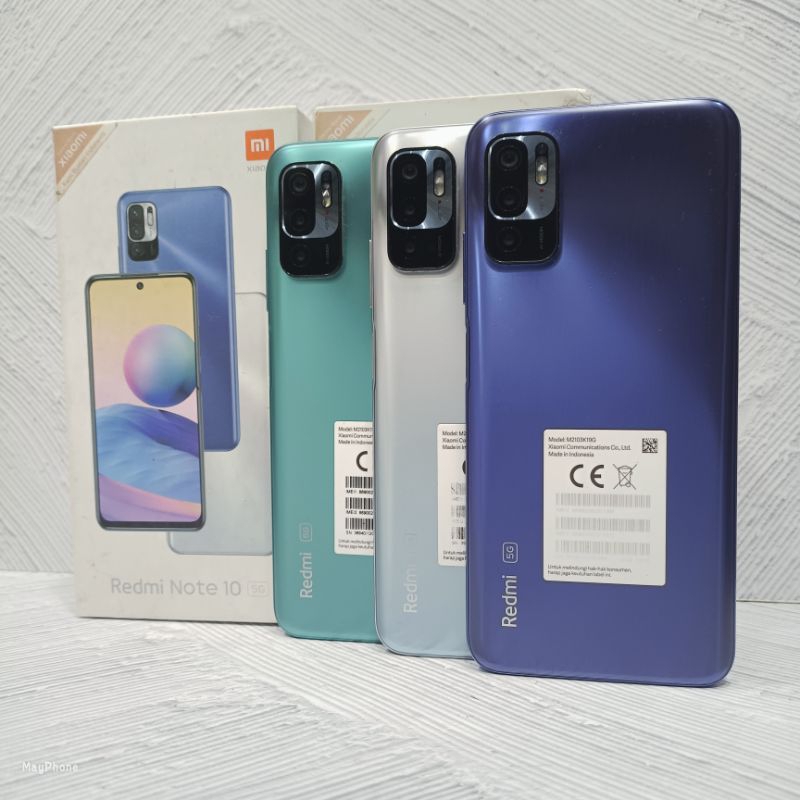 Jual Redmi Note 10 5G 8/128 GB Handphone Second Bekas Fullset | Shopee ...