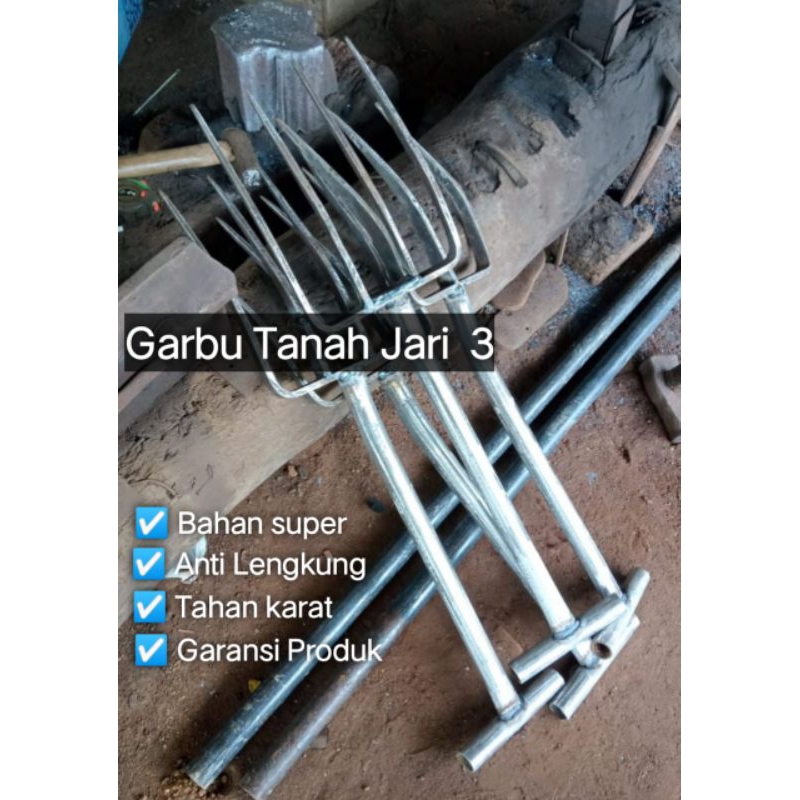 Jual Garbu tanah garbu injek Gigi 3 atau 4 dari per mobil baja Asli ...