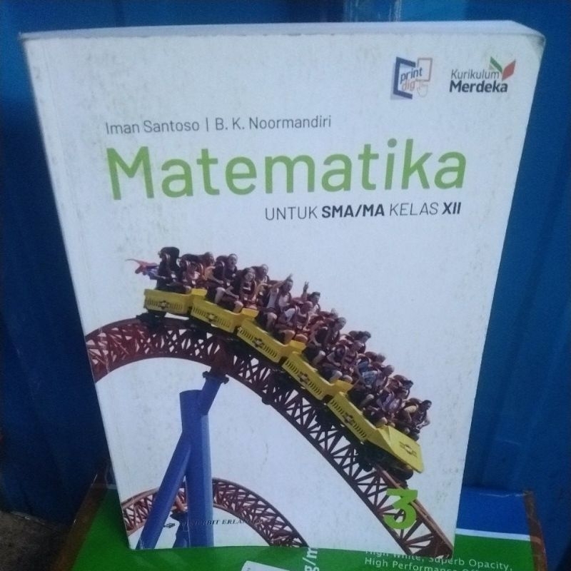 Jual BUKU MATEMATIKA KELAS XII/12/3 KURIKULUM MERDEKA | Shopee Indonesia