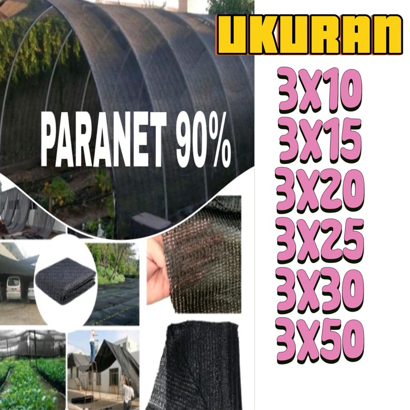 Jual Jaring Paranet 90% Anti UV Grade A Berbagai ukuran ( Peneduh ...