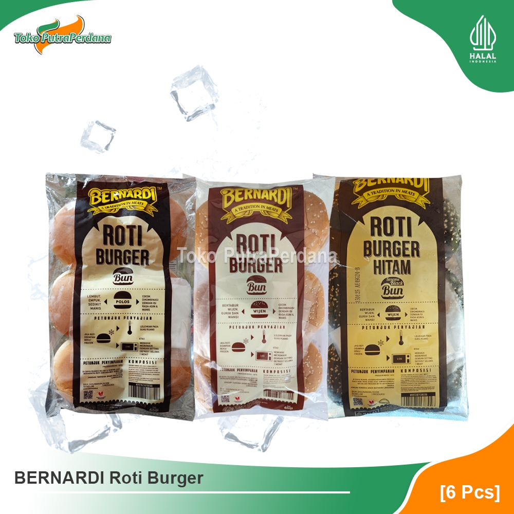 Jual BERNARDI Roti Burger (6 Pcs) | Shopee Indonesia