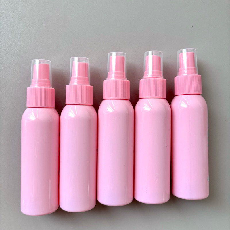 Jual Botol Refill Warna Pink Tutup Spray Pink Travel Bottle Serbaguna ...