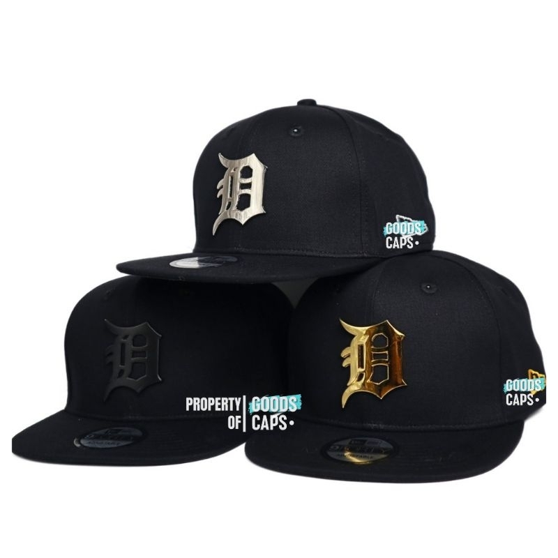Jual Topi Snapback Detroit Tigers Metal Badge Full Tag Premium Topi ...