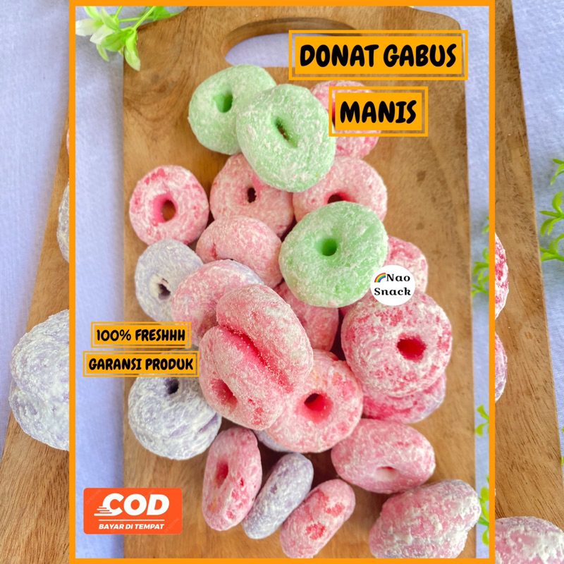 Jual Donat getas manis 1,6kg / getas warna donat | Shopee Indonesia