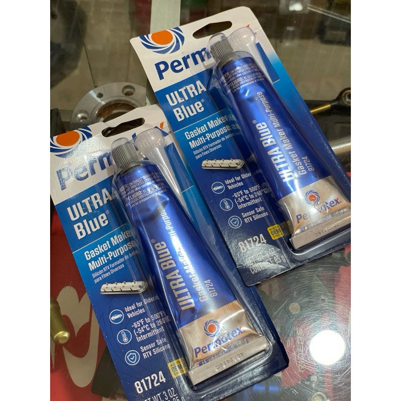 Jual Permatex Ultra Blue RTV Multipurpose Lem Silicone Gasket Maker ...