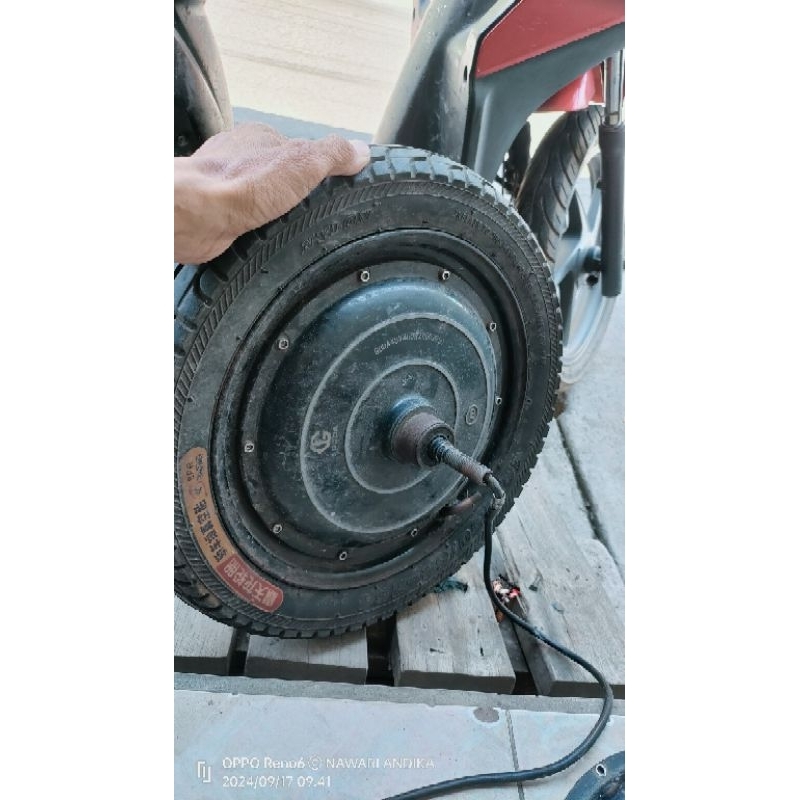 Jual dinamo bldc sepeda listrik GODA 48V-450W-ring14 | Shopee Indonesia