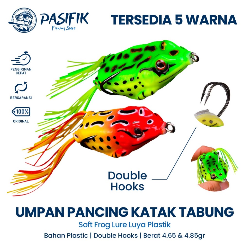 Jual Pusat Alat Pancing - Umpan Katak Tabung Lunak Soft Frog Lure Luya ...
