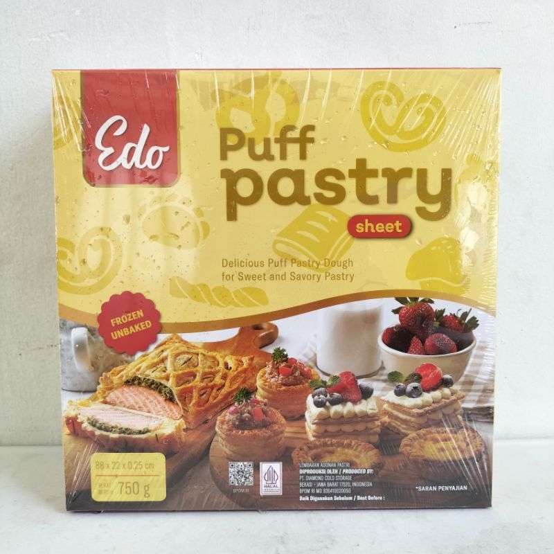 Jual Edo Puff Pastry kemasan 750gr | Shopee Indonesia