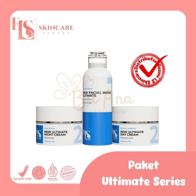 Jual PAKET ULTIMATE ISI 3 ITEM Ls Skincare ULTIMATE Kosmetik Kecantikan ...