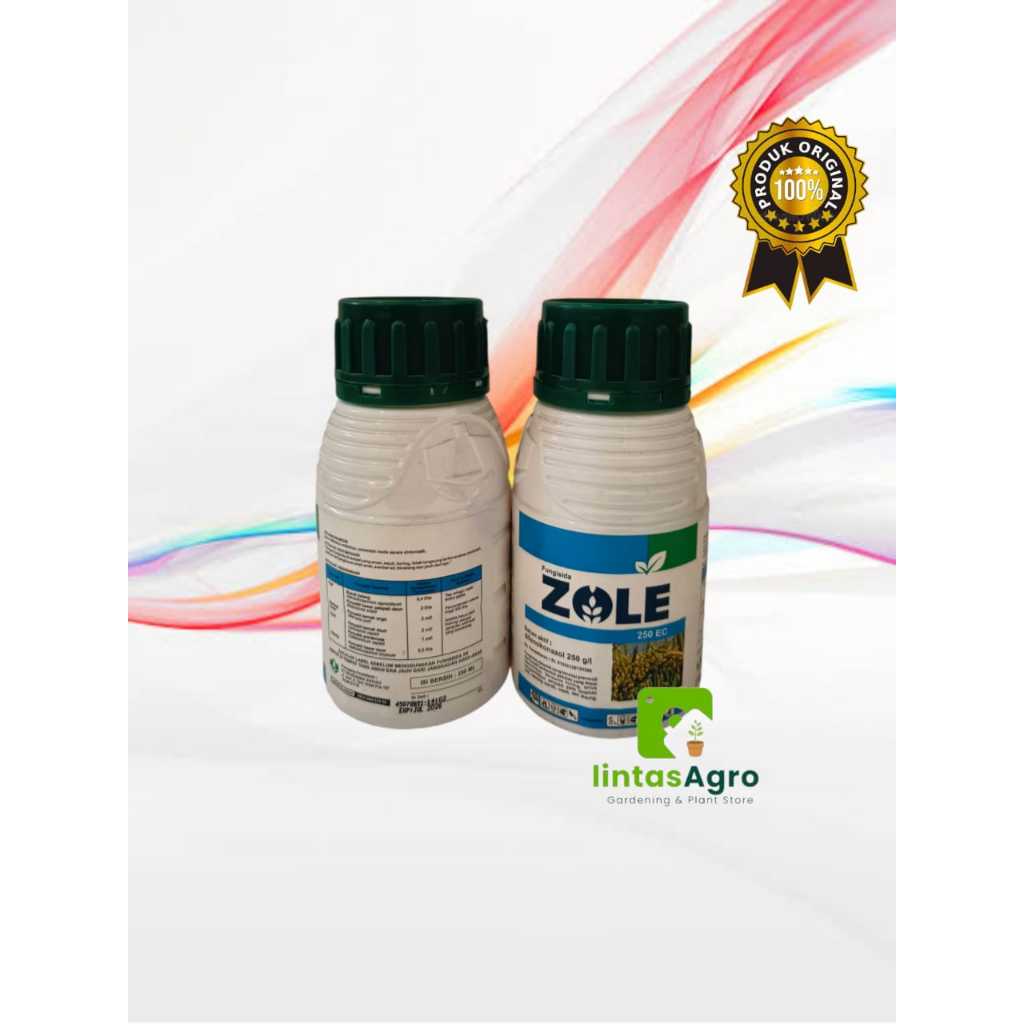 Jual FUNGISIDA ZOLE 250EC 250ML (DIFENOKONAZOL) - MENGATASI PATAH LEHER ...
