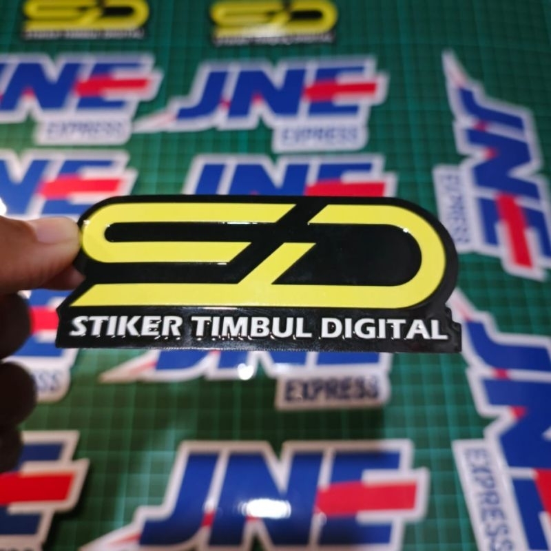 Jual Jasa Cetak Stiker Emboss Vinyl Lembaran A3 | Shopee Indonesia