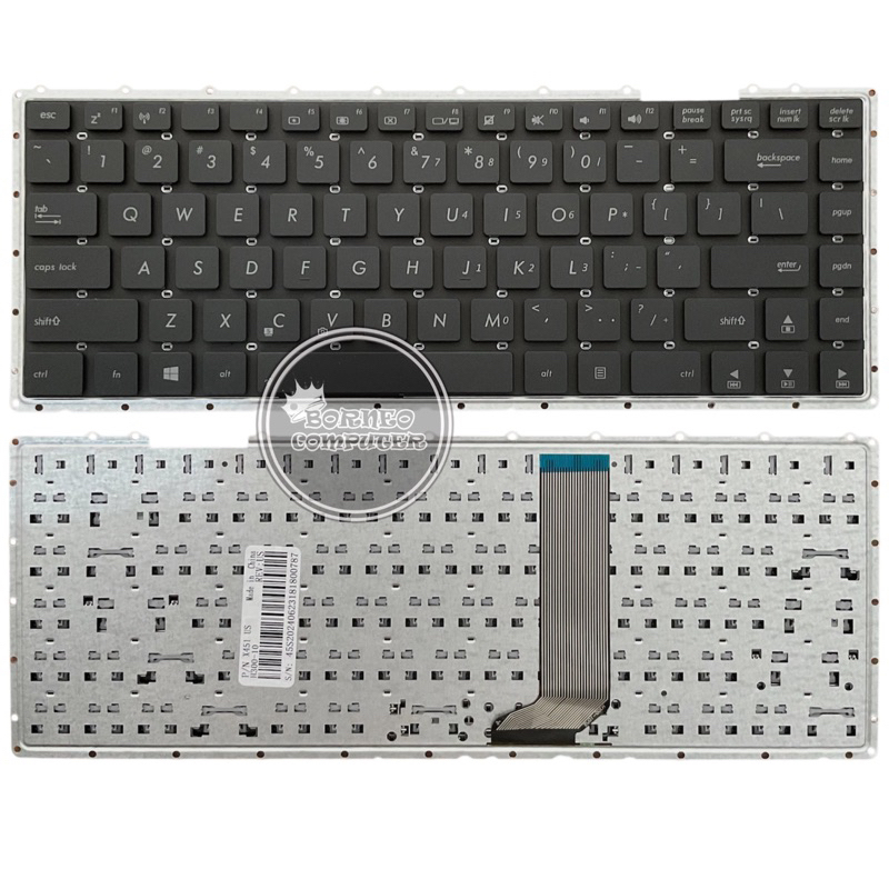 Jual KEYBOARD ASUS X451, X453M, X455L, A455L, X454, X456, A456 | Shopee ...