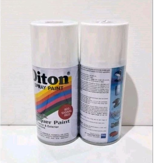 Jual DITON Cat Semprot 300cc 823 Signal Red Paint Spray Merah Signal ...