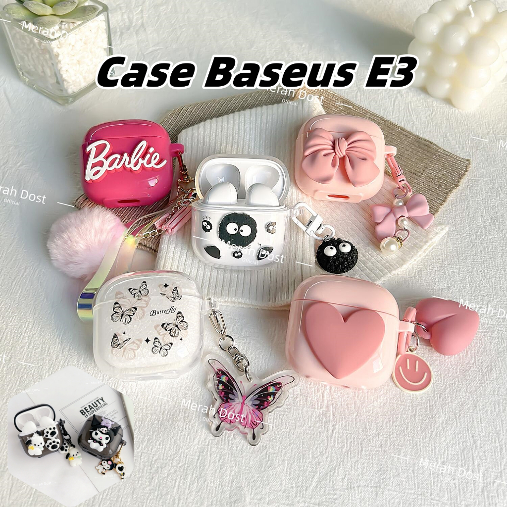 Jual Case Baseus E3 Pelindung Earphone Baseus E3 Motif Lovely dan ...
