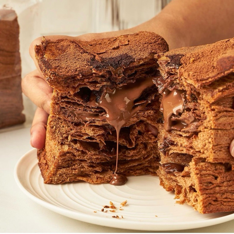 Jual Tissue bread chocolate hazelnut melt | Shopee Indonesia