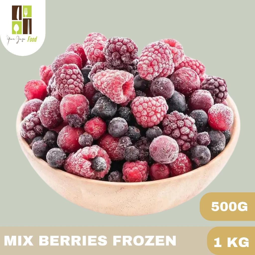 Jual Mixed Berries Frozen / Mix Berrie Beku / Mix Beri IQF Frozen ...