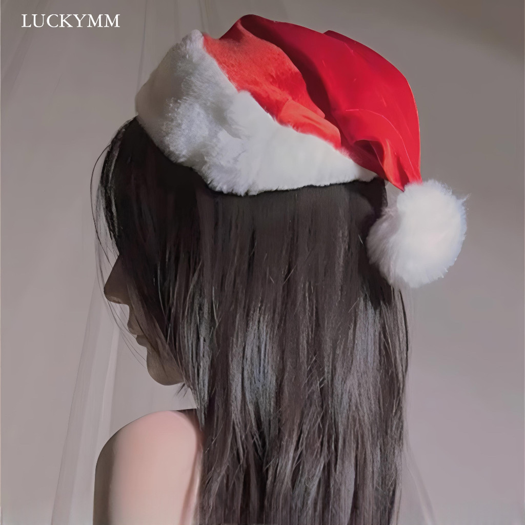 Jual Luckymm Topi merry Christmas / Topi Santa Claus | Shopee Indonesia
