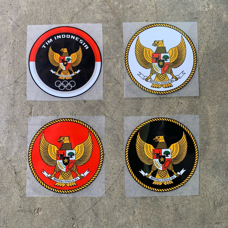 Jual sablon setrika dtf logo garuda bulat logo timnas garuda bulat ...