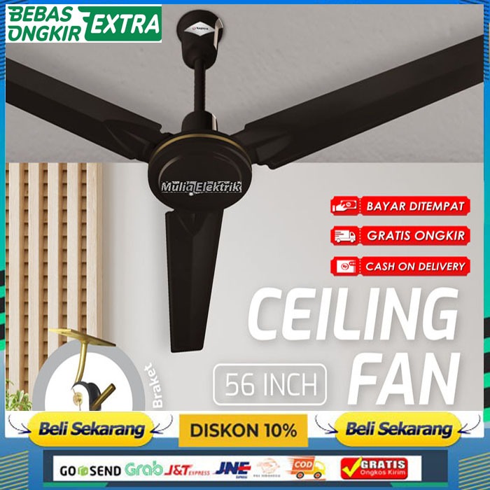 Jual Kipas Angin Plafon NAGOYA/ADVANCE (Ceiling Fan) 56" - Baling Besi ...
