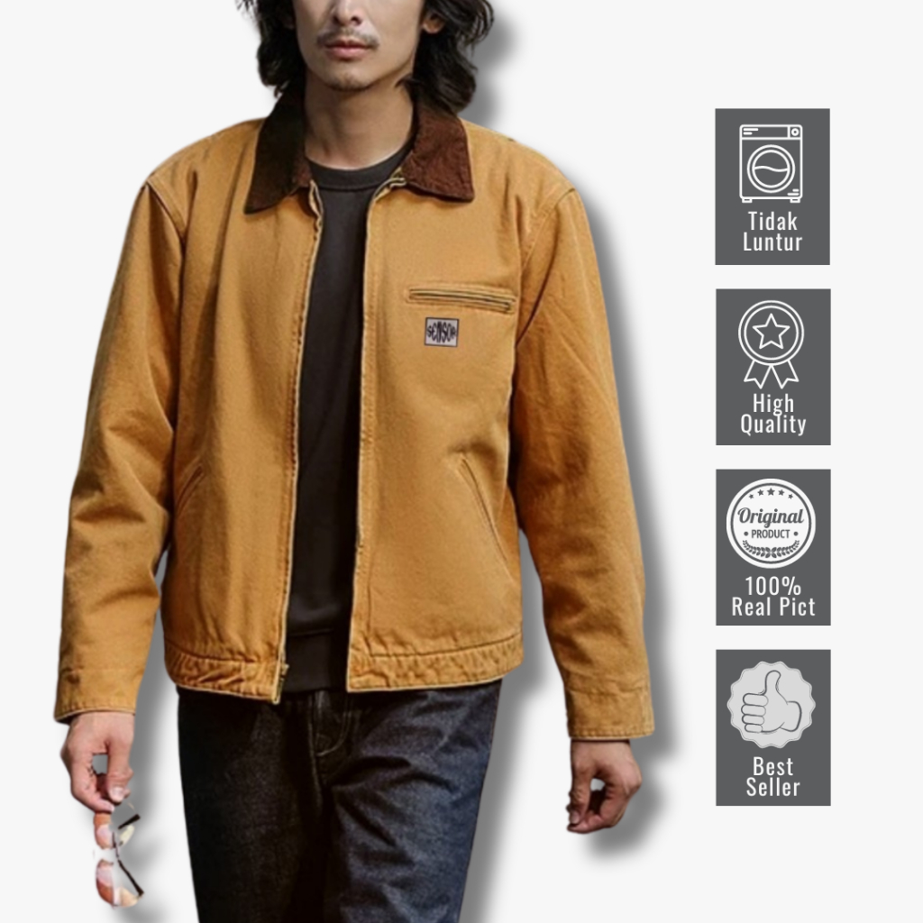 Jual Jaket Work Pria Series Outdoor SNSR Original Distro Jaket Bahan ...