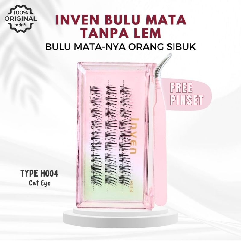 Jual {BULUMATA TANPA LEM } inven eyelash H004 (bulu mata tanpa lem ...