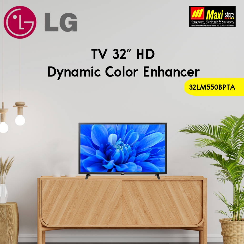 Jual LG 32LM550BPTA TV 32” HD – Dynamic Color Enhancer - Garansi Resmi ...