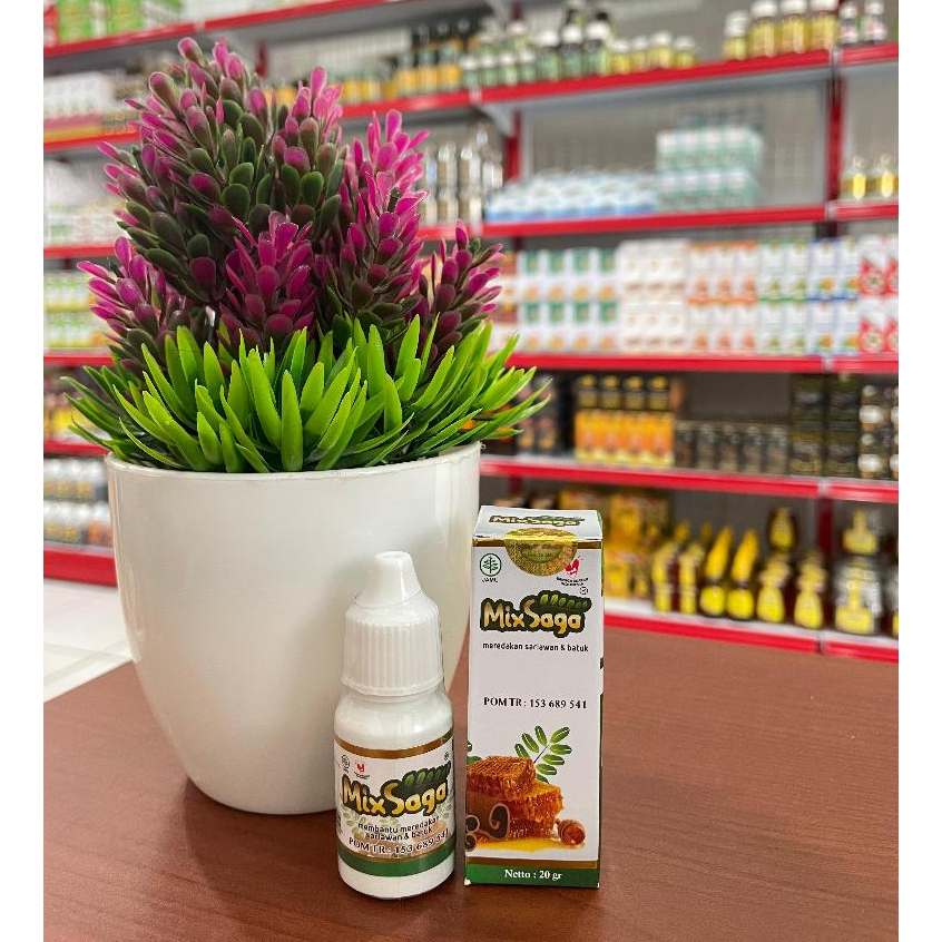 Jual Mix Saga MixSaga Herbal Tetes Daun Saga Isi 20 gram | Membantu ...