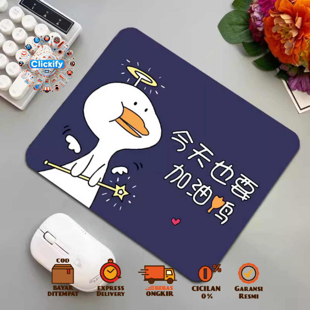 Jual Mouse Pad Kain Office (Fe Duck) | Shopee Indonesia