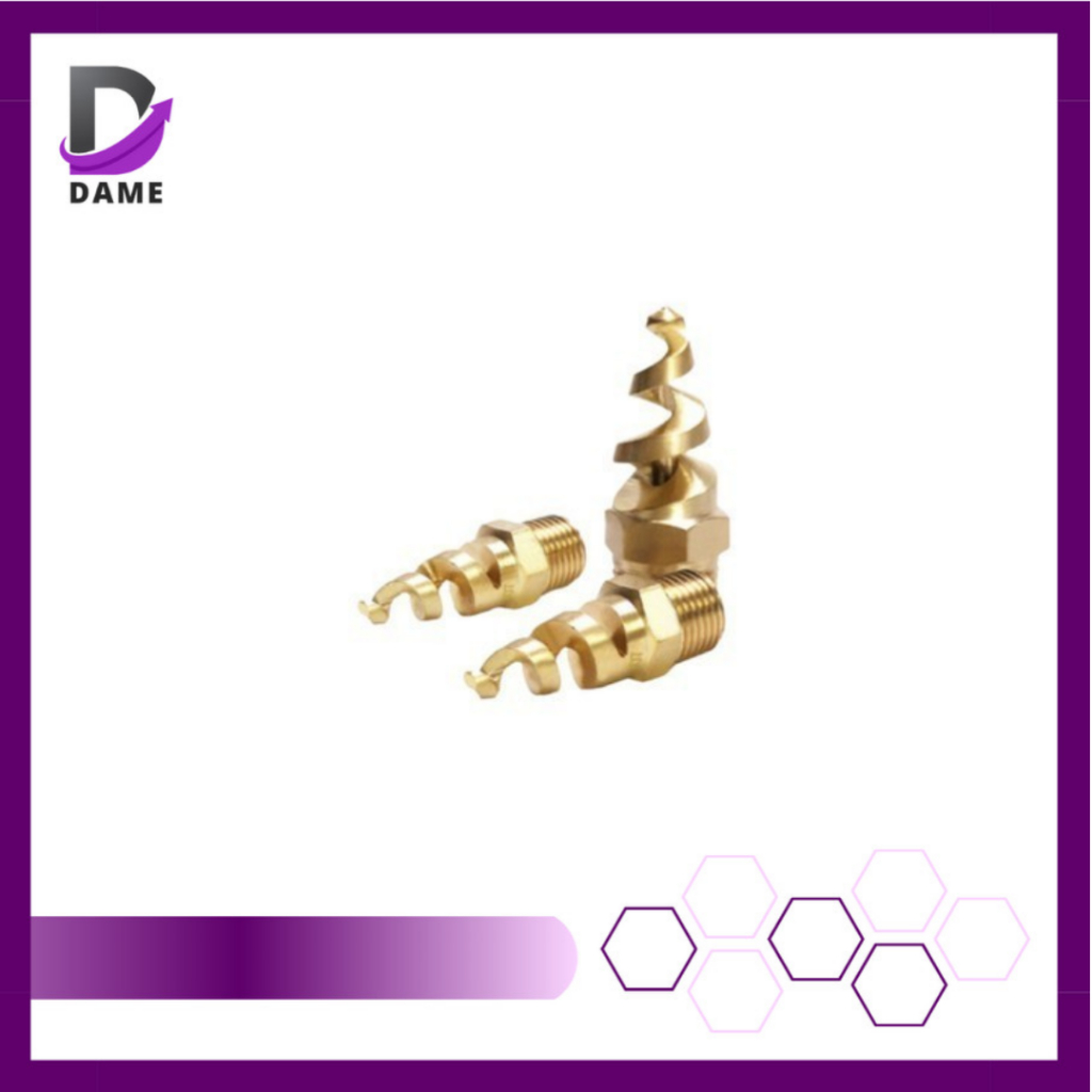 Jual Nozzle Sprinkler Spiral 1" Kuningan - MDM Spiral Cone Brass 1 Inch ...