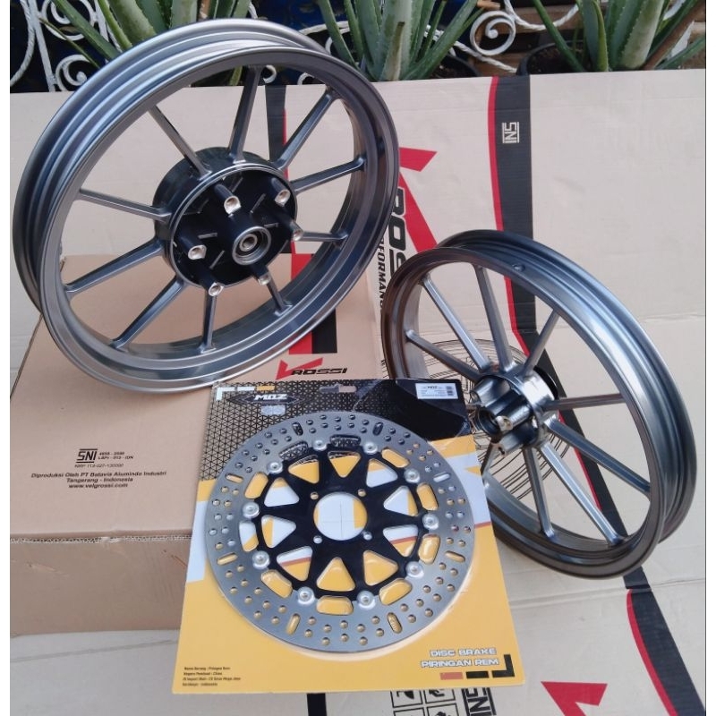Jual VELG PELAK RACING V ROSSI SPRINT STARLIGHT PALANG 10 DISC LUBANG 4 ...