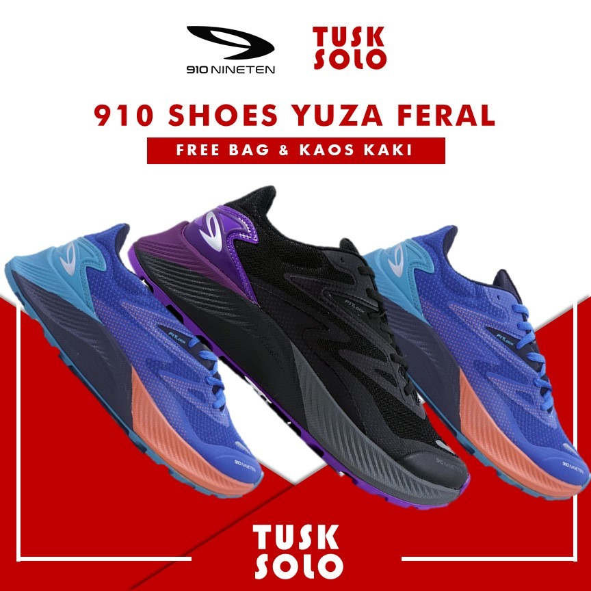 Jual Sepatu Running 910 Yuza Feral Original Sepatu Olahraga Lari Pria ...