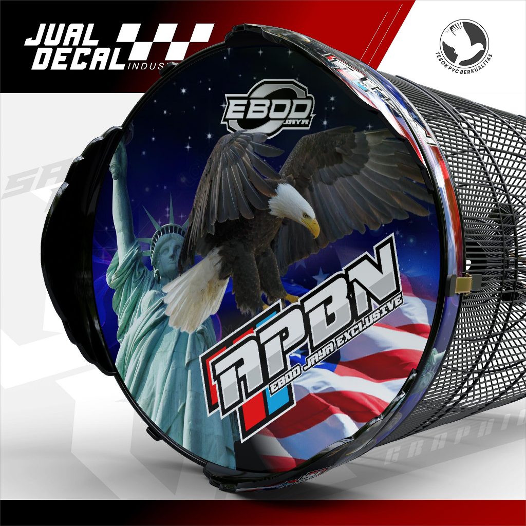 Jual Stiker Sangkar Murai Variasi APBN Rajawali Decal Tebok Burung ...