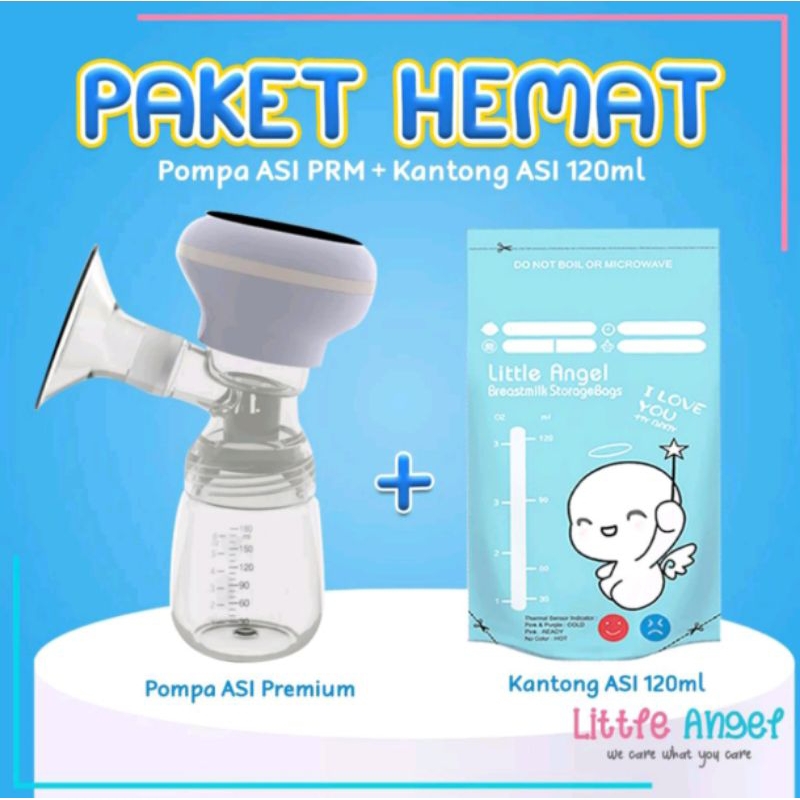 Jual pompa asi elektrik + kantong asi / breast pump electrik | Shopee ...